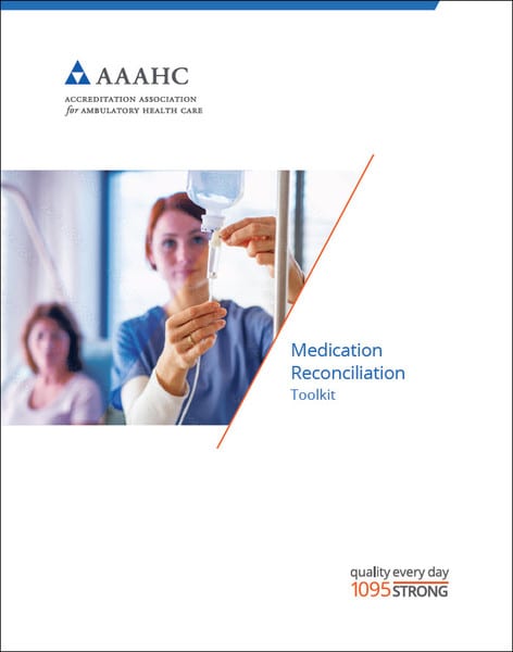 Medication Reconciliation Toolkit Medication Reconciliation Toolkit